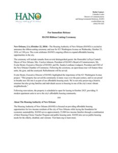 HANO Ribbon Cutting Ceremony - HANO